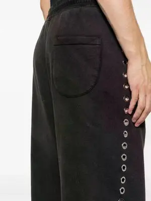 Off-White Eyelet-embellished Track Pants