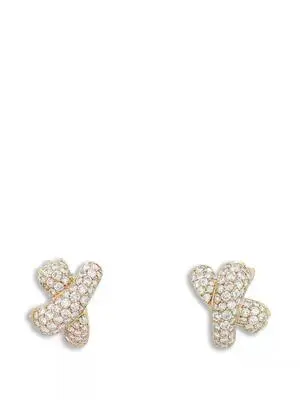 FRED 1970s Ombre Féline Diamond Clip-on Earrings