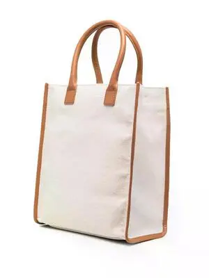 Woolrich Contrast-trim Canvas Tote Bag
