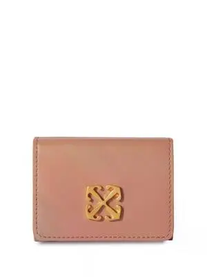Off-White Jitney Leather Wallet - Neutrals