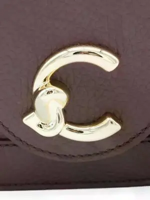 COCCINELLE Logo-plaque Leather Shoulder Bag
