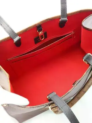 LOUIS VUITTON 2010s Onthego Mm Monogram Handbag - Brown