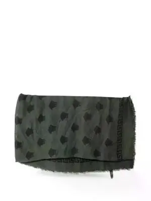 Versace Medusa Meander Scarf - Grey