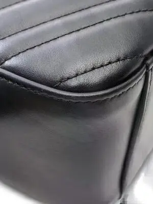 Gucci Gg Marmont Chevron-pattern Leather Backpack