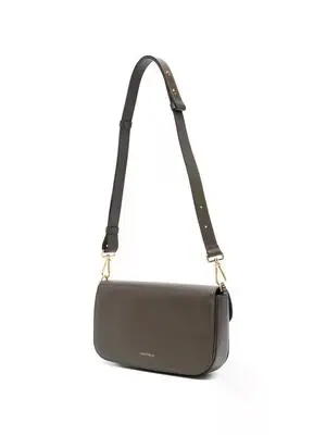 COCCINELLE Logo-plaque Leather Shoulder Bag - Green