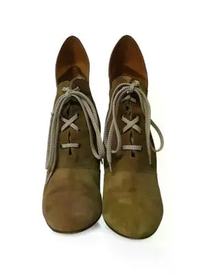 Chloé Gibbon Lace-up Ankle Boots