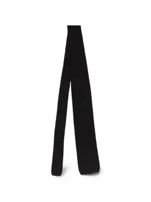 Hermès Knitted Tie - Black
