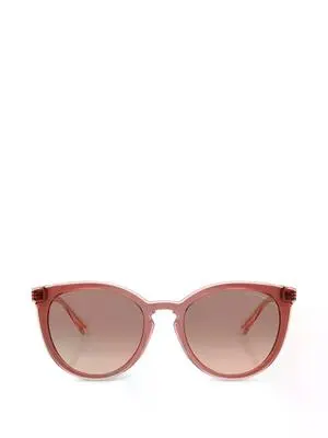 Michael Kors Tarifa Geometric-frame Sunglasses - Red