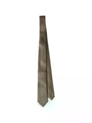 Prada Silk Tie - Brown