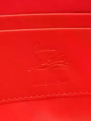 CHRISTIAN LOUBOUTIN Leather Shoulder Bag - Black
