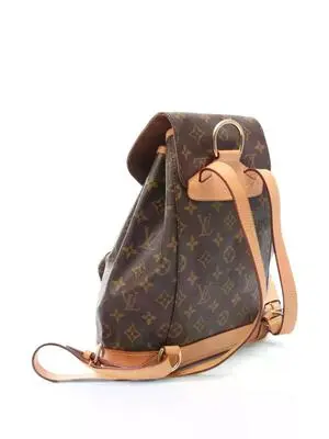 LOUIS VUITTON 1998 Mm Montsouris Monogram Canvas Backpack