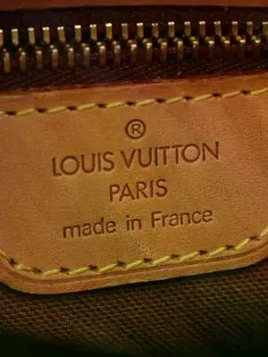 LOUIS VUITTON 2002 Vavin Pm Monogram Tote Bag - Brown