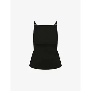 Bec & Bridge Mor Backless Wool-blend Top - Black