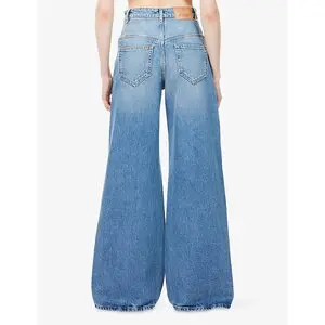 Isabel Marant Étoile Lemony Wide-leg Denim Jeans - Light Blue