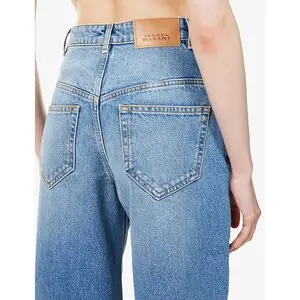 Isabel Marant Étoile Lemony Wide-leg Denim Jeans - Light Blue