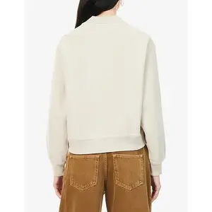 Isabel Marant Étoile Simony Embroidered Logo Sweatshirt