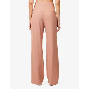 Veronica Beard Jude Wide-leg Woven Trousers