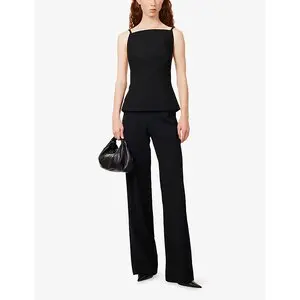 Bec & Bridge Mor Straight-leg Wool-blend Trousers