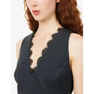 SIR. Mathias Wool-blend Mini Dress