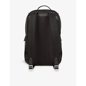 Smythson Brand-patch Norton-canvas Backpack