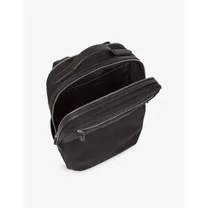 Smythson Brand-patch Norton-canvas Backpack