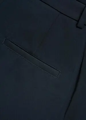 Vince Relaxed Straight-leg Crepe Trousers