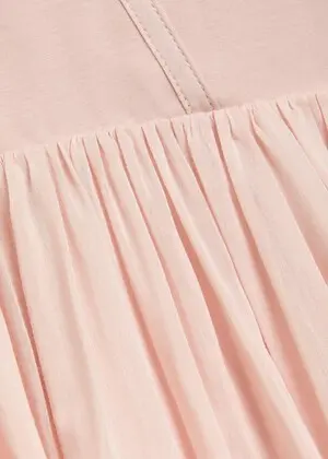 Aje Boned Cotton And Silk-blend Midi Dress