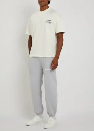 COLE BUXTON Sportswear Logo-print Cotton Sweatpants