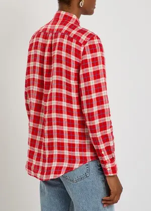 Polo Ralph Lauren Checked Linen Shirt