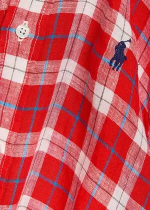 Polo Ralph Lauren Checked Linen Shirt