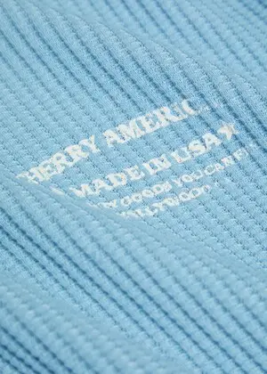CHERRY LOS ANGELES Ranchwear Printed Waffle T-shirt