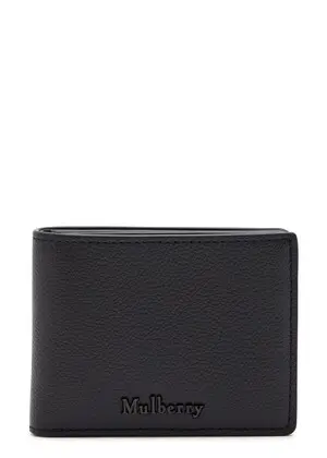 Mulberry Heritage Grained Leather Wallet - Black