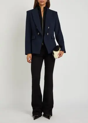 Veronica Beard Uptown Dickey Wool And Cashmere-blend Jacket Insert
