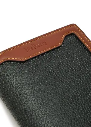 Mulberry Grained Leather Passport Holder