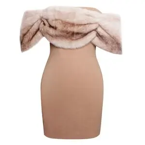 Fur Cocktail Dresses