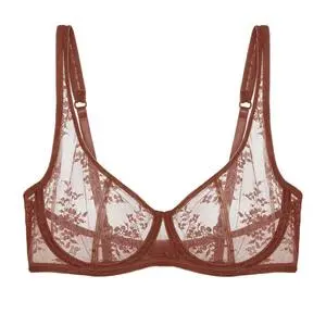 JOURNELLE Romy Demi Bra Pecan - Brown
