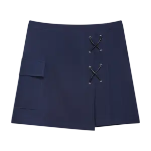 SECTION 101 Eva Skirt- Navy - Blue