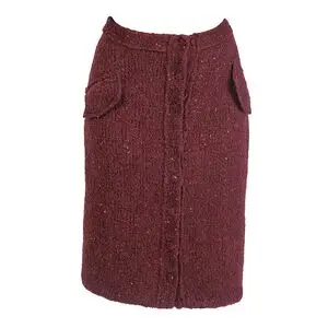 MAISON BOGOMIL Knit Pencil Skirt - Red