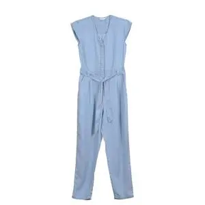 REISTOR Evening Chai Tencel Jumpsuit - Blue