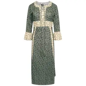 LATELIER LONDON L'atelier London Savanah Floral Panel Midi Dress