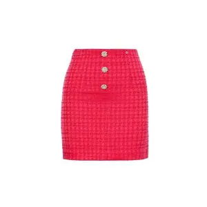 NISSA High-waisted Bouclé Skirt