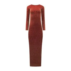 MAUI X LOLITA Monarch Vermillion Party Dress - Orange