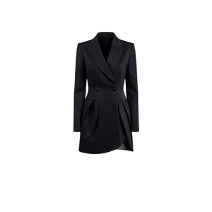 LUMINA ELIGMA Petals Blazer Dress - Black