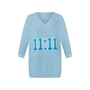 Chuks Collins Eva Oversized Knit Sweater - Blue