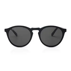 FAOS CONCEPT Tinos Round Frame Sunglasses - Black