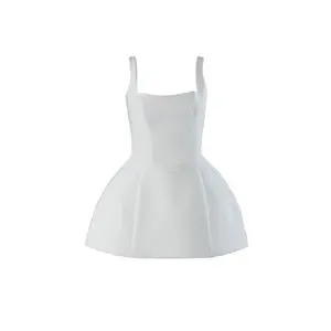VESTIAIRE D'UN OISEAU LIBRE Structured Cashmere Dress