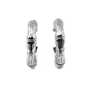 NASI SILVER Bamboo Day/ Night Hoops - Silver