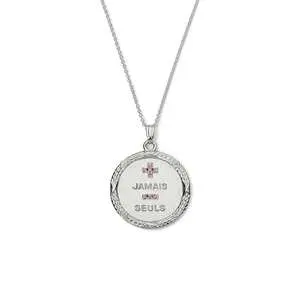 DÉCLARER Jamais Seuls Pendant Sterling - Silver