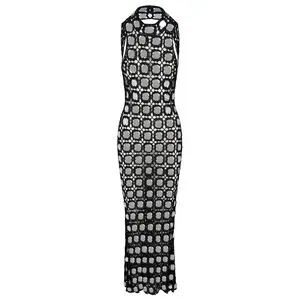 DELFI COLLECTIVE Selene Dress Midnight - Black