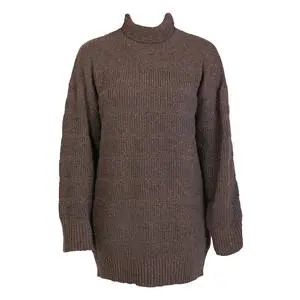 MAISON BOGOMIL Oversized Turtleneck Sweater - Brown
